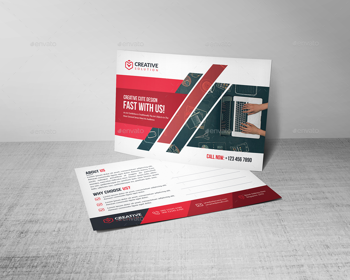 Pro_Postcard Template, Print Templates | GraphicRiver