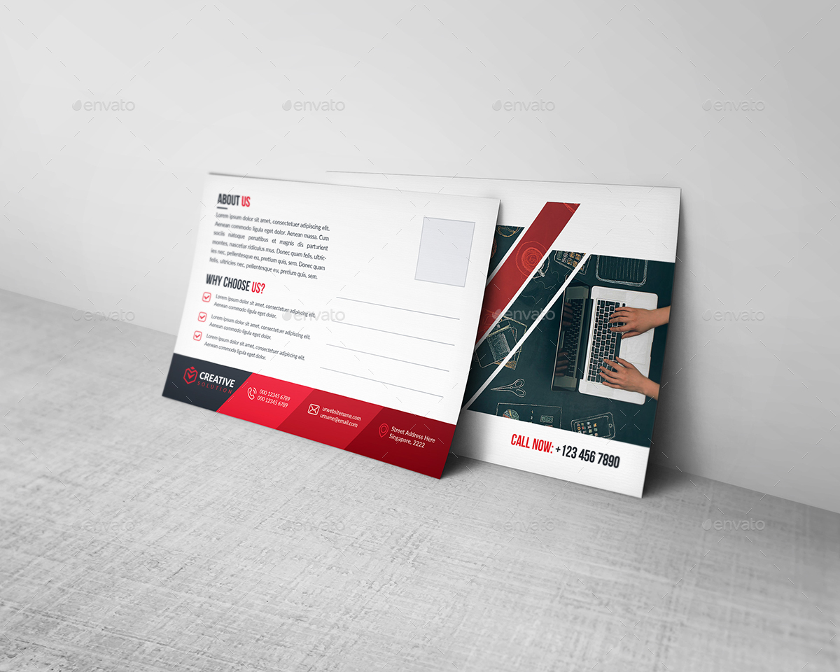 Pro_Postcard Template, Print Templates | GraphicRiver