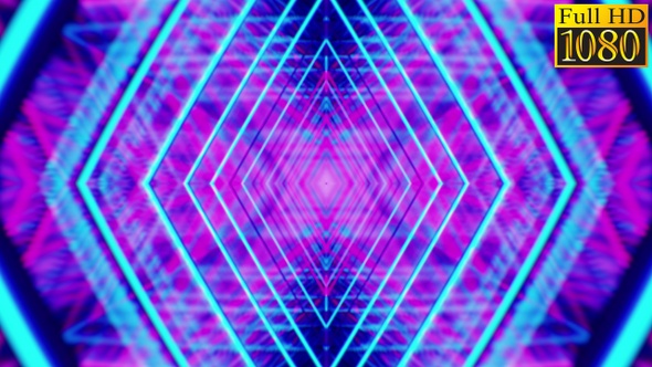 Retrowave Kaleidoscope Vj Loops Pack V1, Motion Graphics | VideoHive