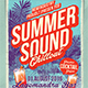 Summer Sound Poster/Flyer, Print Templates | GraphicRiver
