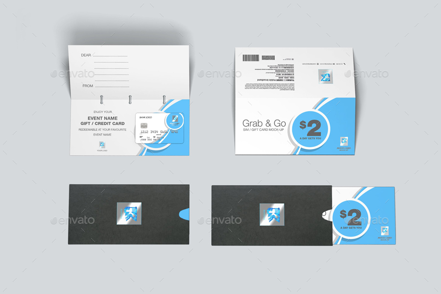 Multi-Card Mock-up v4, Graphics | GraphicRiver