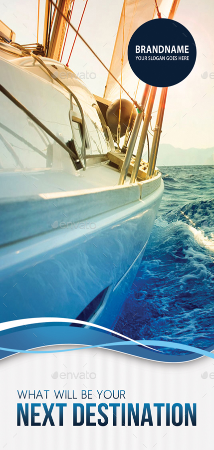 4 in 1 DL Yacht Sailing Flyer Bundle, Print Templates | GraphicRiver