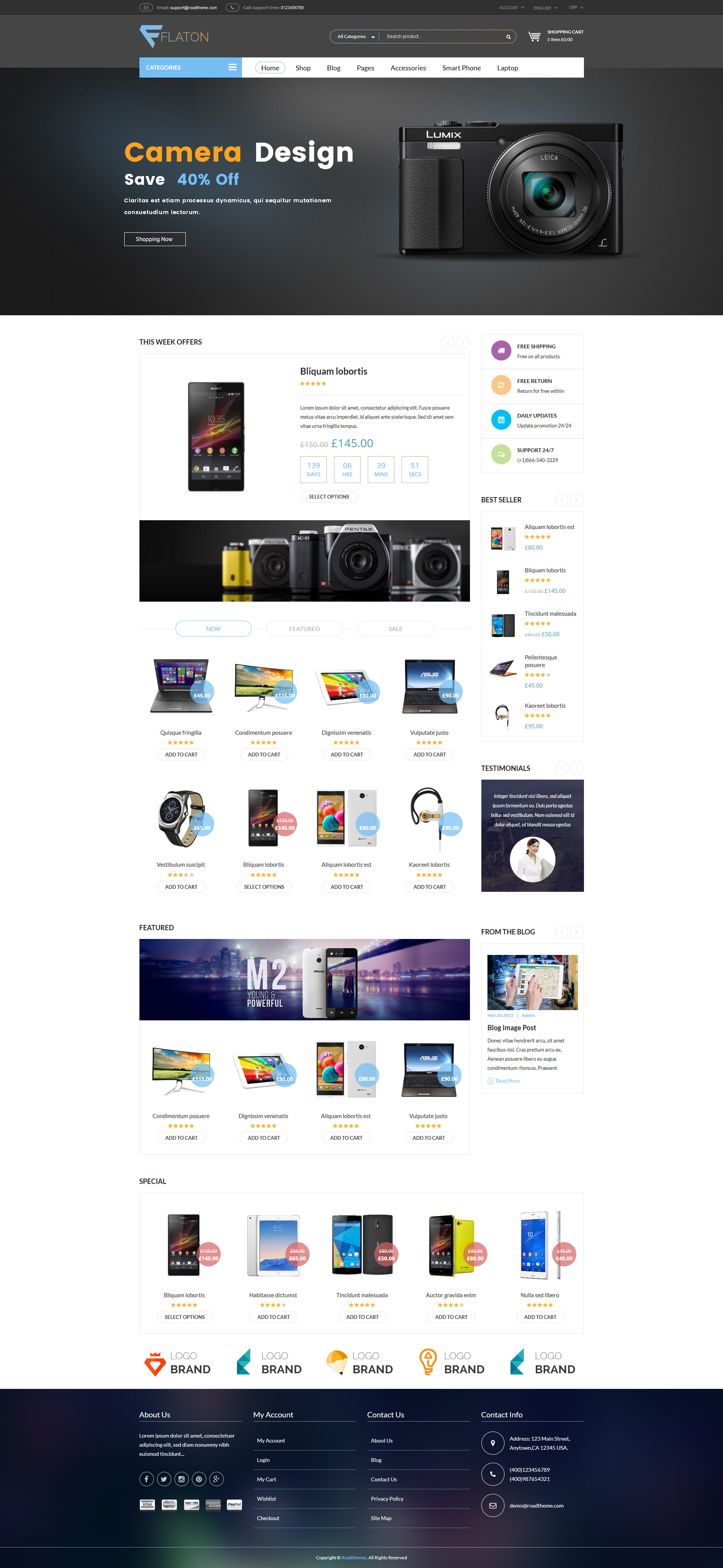 Flaton - WooCommerce Responsive Digital Theme by roadthemes | ThemeForest