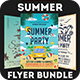 Summer Flyer Bundle, Print Templates | GraphicRiver