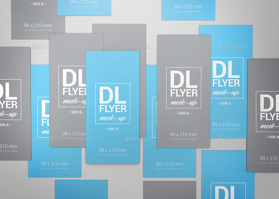 DL Flyer Mock-Ups, Graphics | GraphicRiver