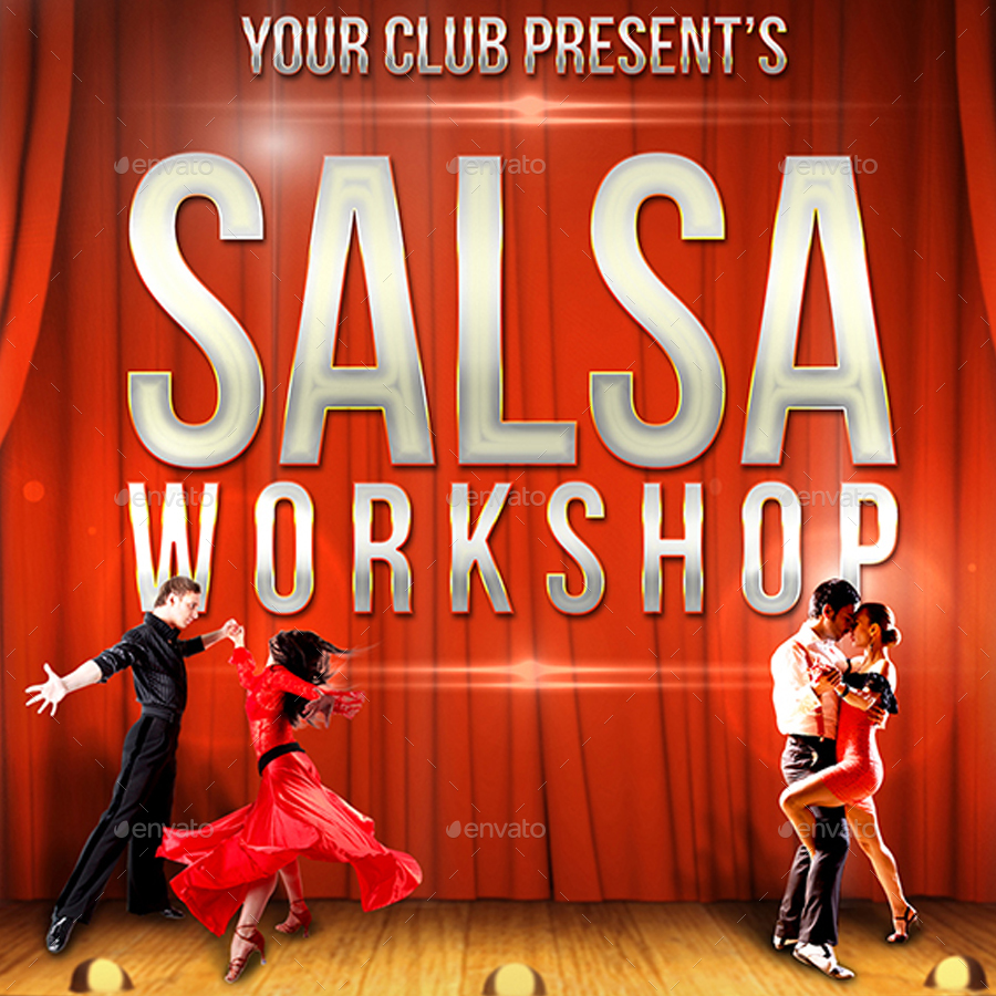 Salsa Workshop, Print Templates | GraphicRiver