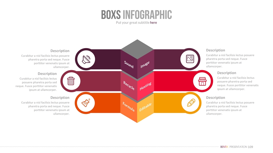 Bentix Multipurpose Powerpoint Template by kartodarim | GraphicRiver