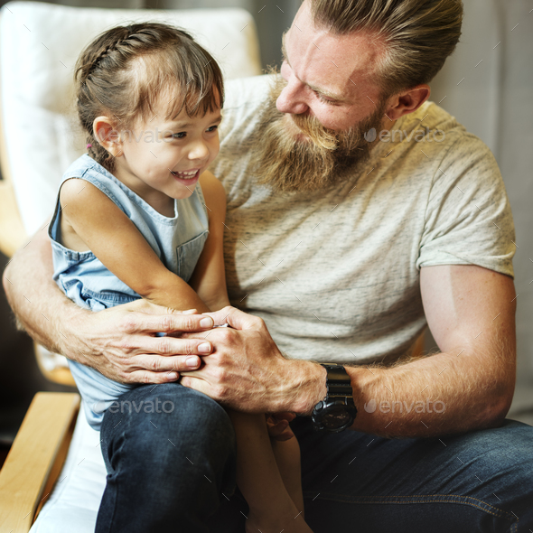 Daughter Kid Girl Leisure Father Generation Concept Stock Photo by Rawpixel