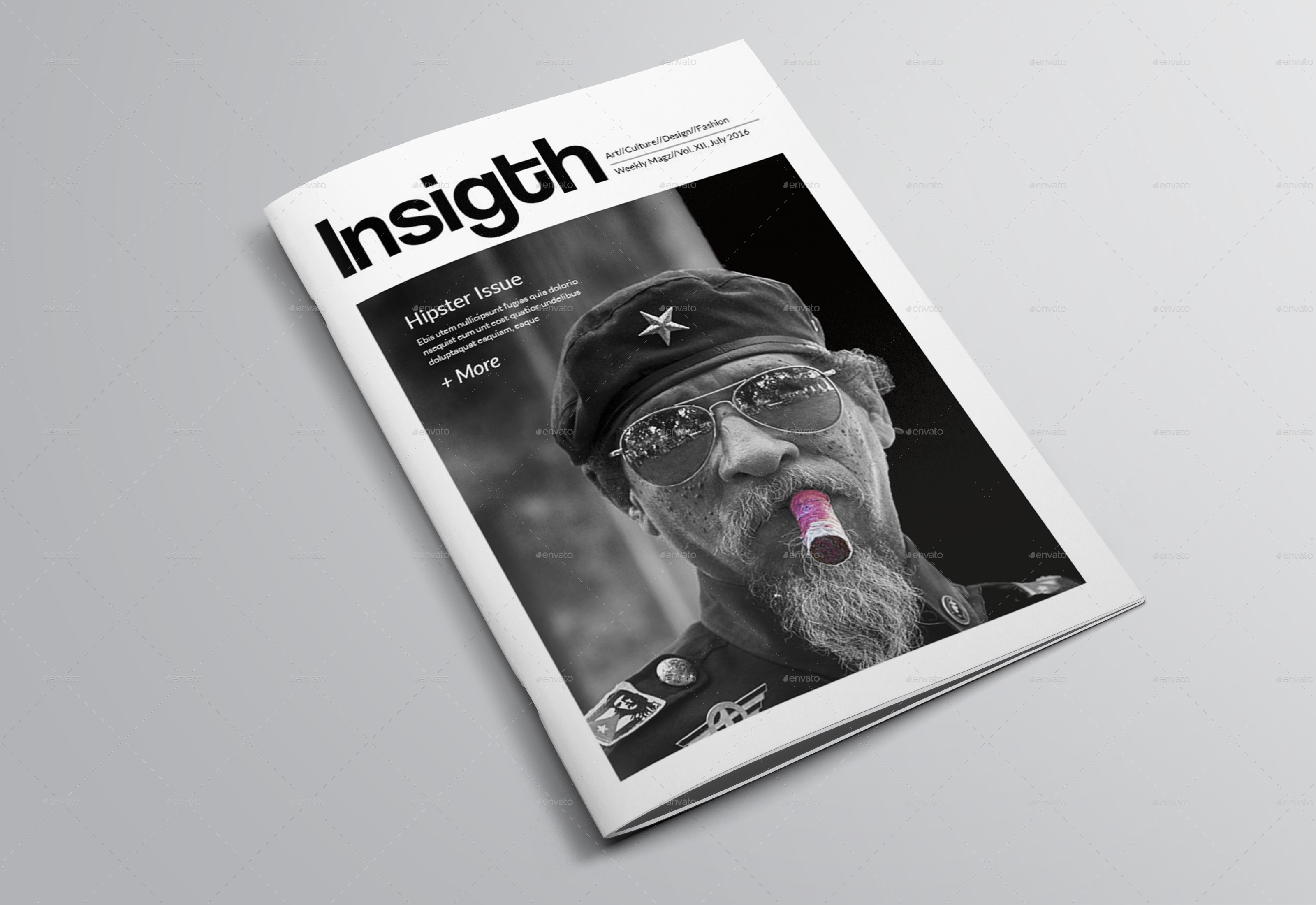 Insight Multipurpose Magazine Template, Print Templates | GraphicRiver