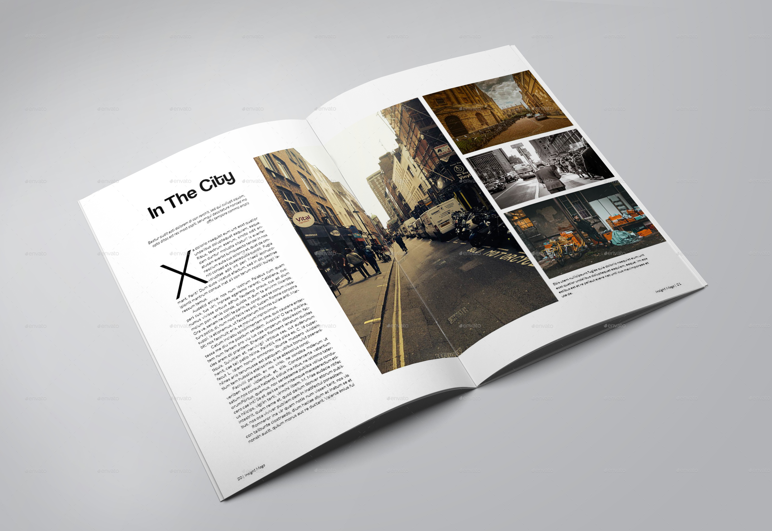 Insight Multipurpose Magazine Template, Print Templates | GraphicRiver