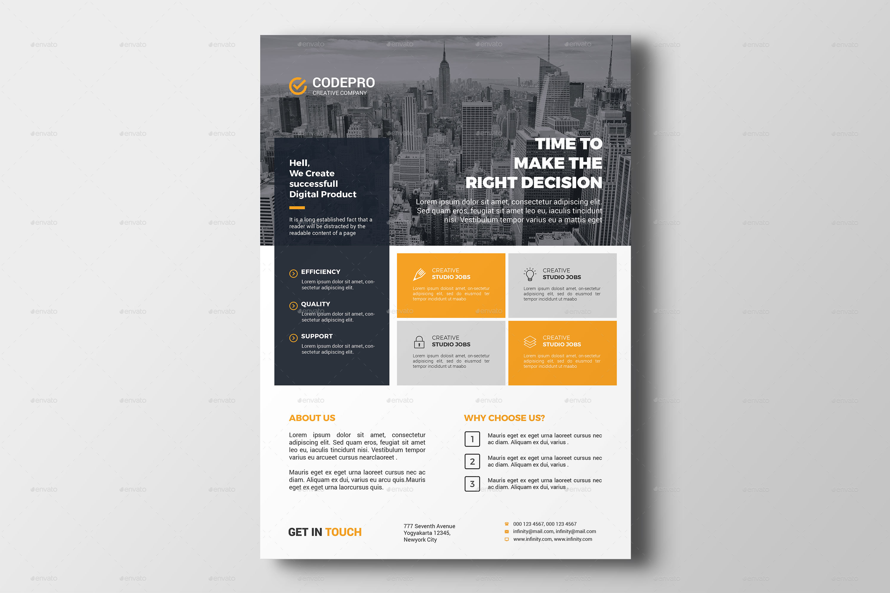 Flyer Template, Print Templates | GraphicRiver