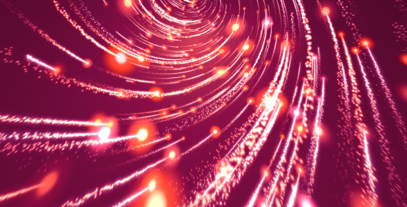Spiral Particle Lights 01, Motion Graphics | VideoHive