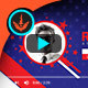 Political YouTube Video Thumbnail Screenshot Template 9, Web Elements