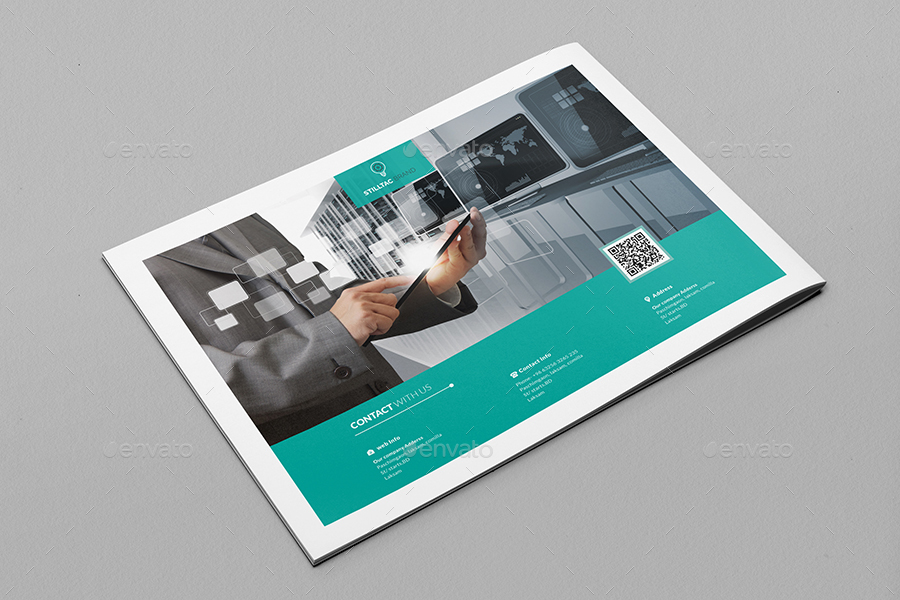 Technology Brochure Catalog_(12 Pages), Print Templates | GraphicRiver