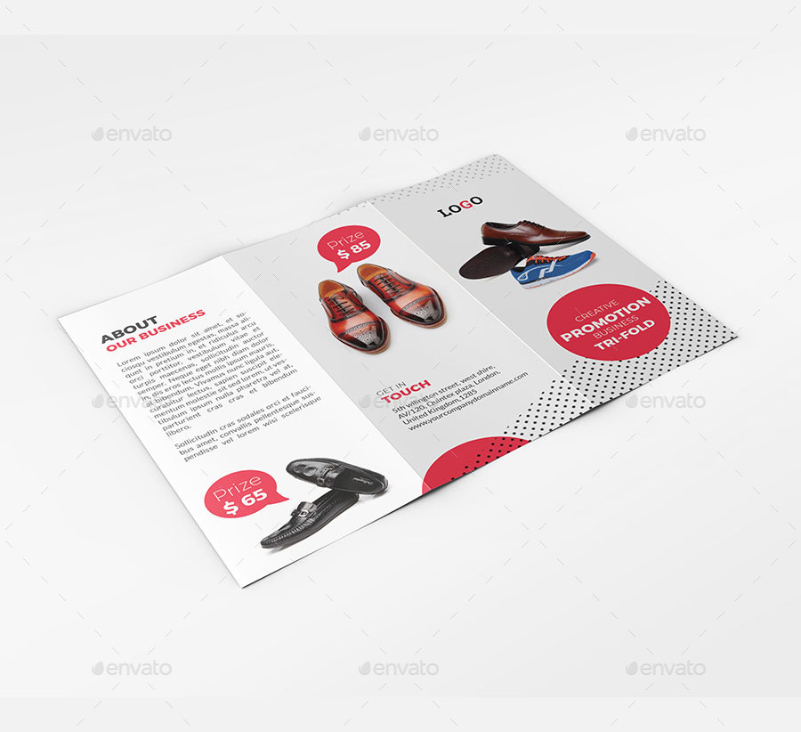 Product Promotion Tri-fold Brochure, Print Templates | GraphicRiver