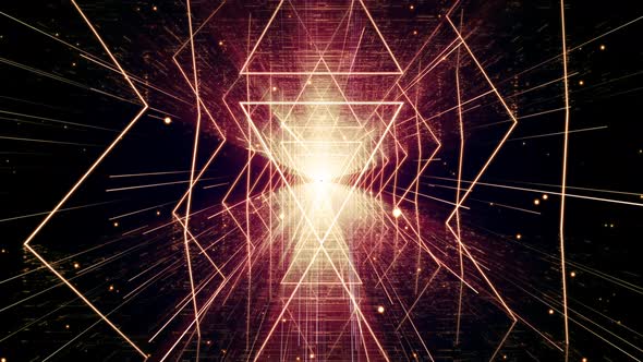 Illumination Fly to Red Ray Loop 4K, Motion Graphics | VideoHive