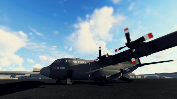 Military Aircraft At Airport, Motion Graphics | VideoHive