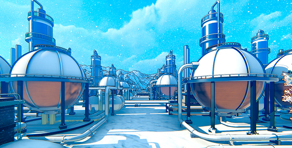 Animated Graphic Illustration Industrial, Motion Graphics | VideoHive