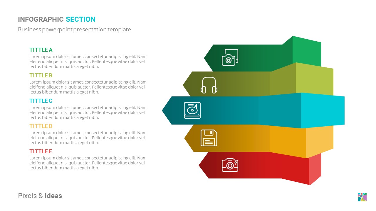 Pixels Powerpoint, Presentation Templates | GraphicRiver