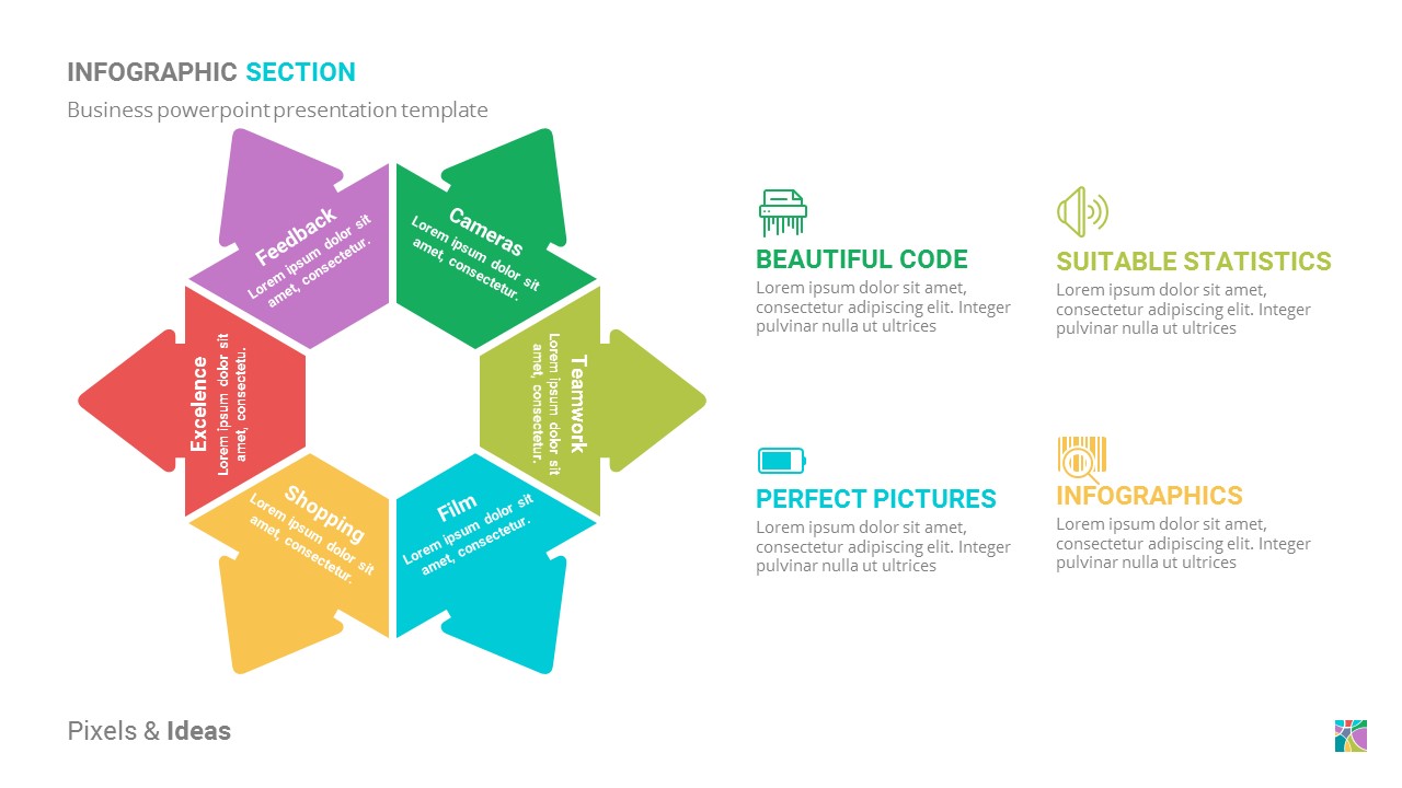 Pixels Powerpoint, Presentation Templates | GraphicRiver