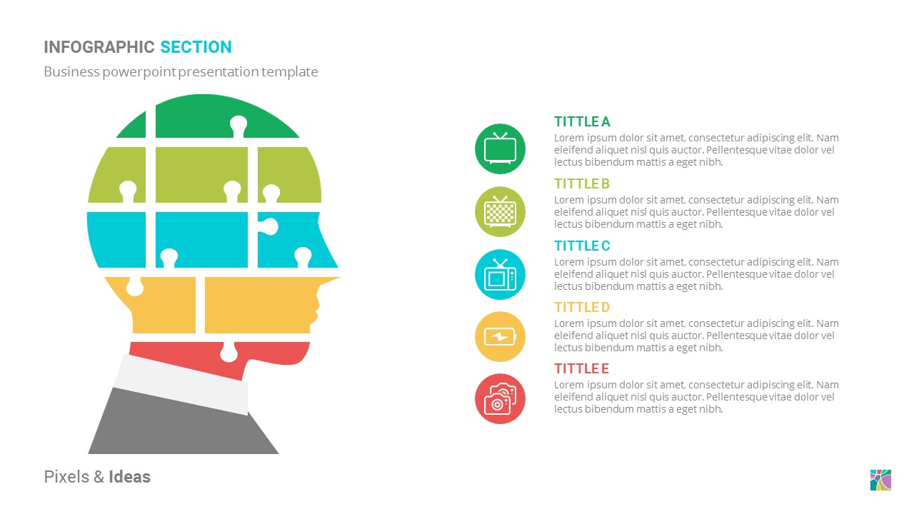 Pixels Powerpoint, Presentation Templates | GraphicRiver