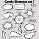 Comic Balloons and Effects Set 1, Vectors | GraphicRiver