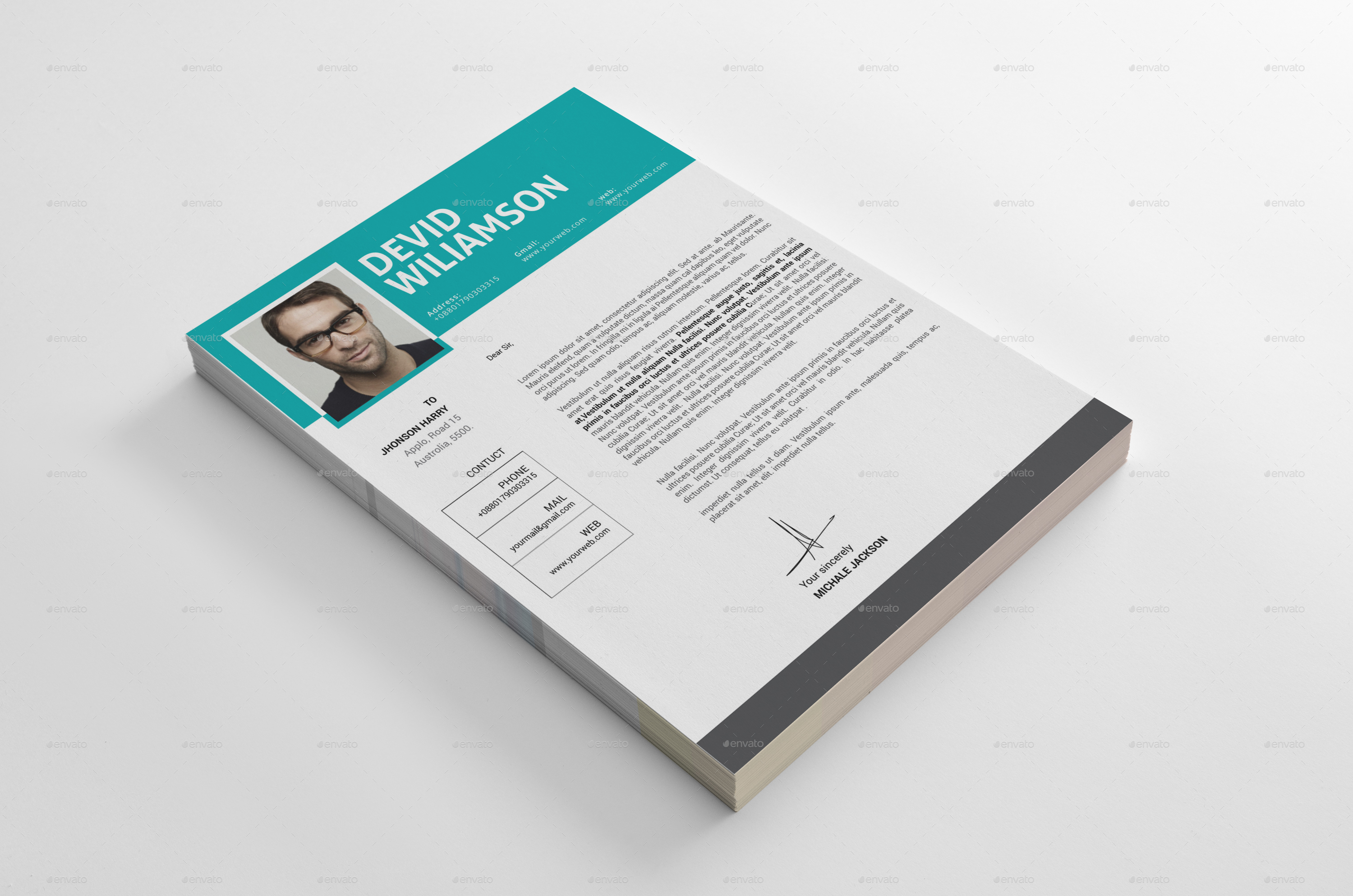 CV, Print Templates | GraphicRiver