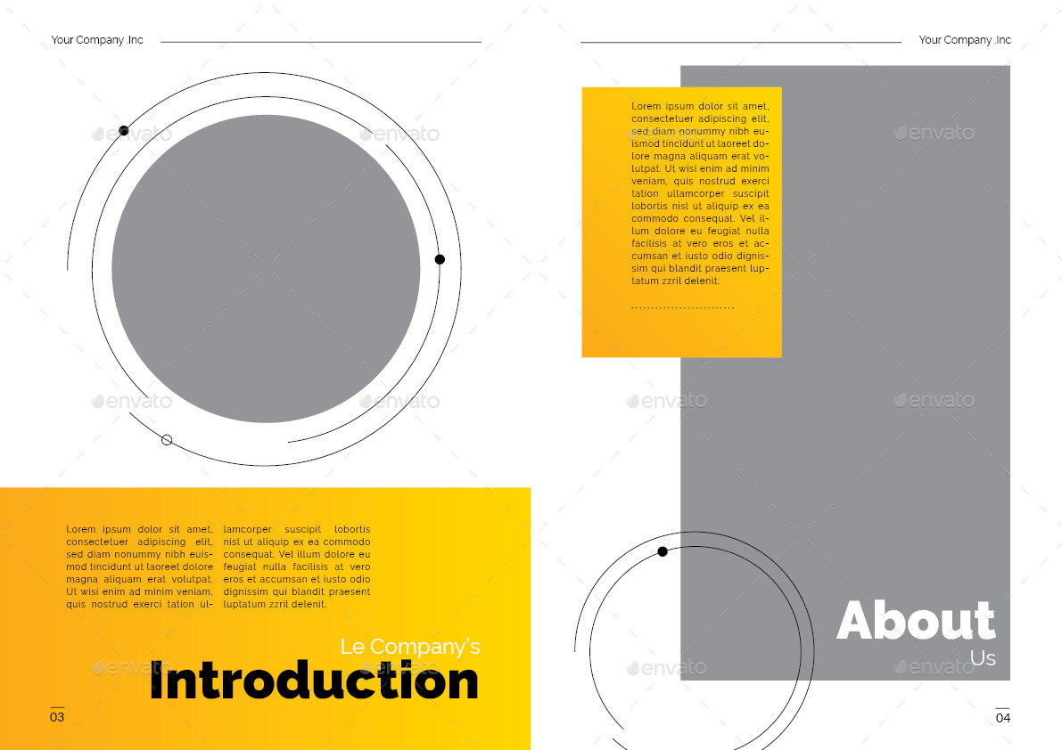 Company Profile, Print Templates | GraphicRiver