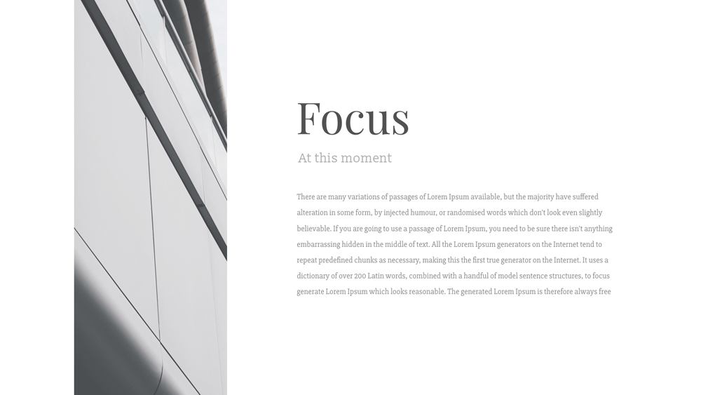 Focus Keynote Presentation, Presentation Templates | GraphicRiver