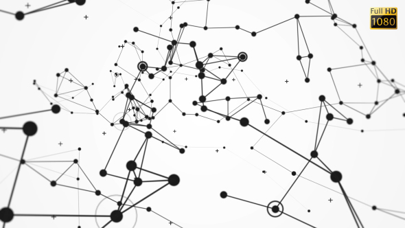Network Connect Data Clean Background, Motion Graphics | VideoHive