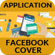 Mobile App Facebook Timeline Cover, Web Elements | GraphicRiver
