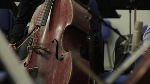 Symphony Orchestra On Stage, Stock Footage | VideoHive
