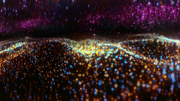 Gold Particle, Motion Graphics | VideoHive