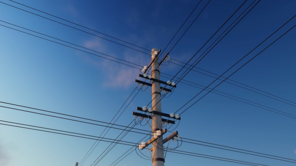 Cross Electric Poles, Motion Graphics | VideoHive