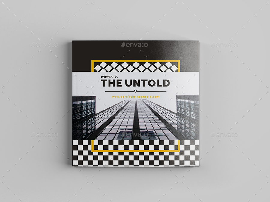 Multipurpose Portfolio Square Brochure, Print Templates | GraphicRiver
