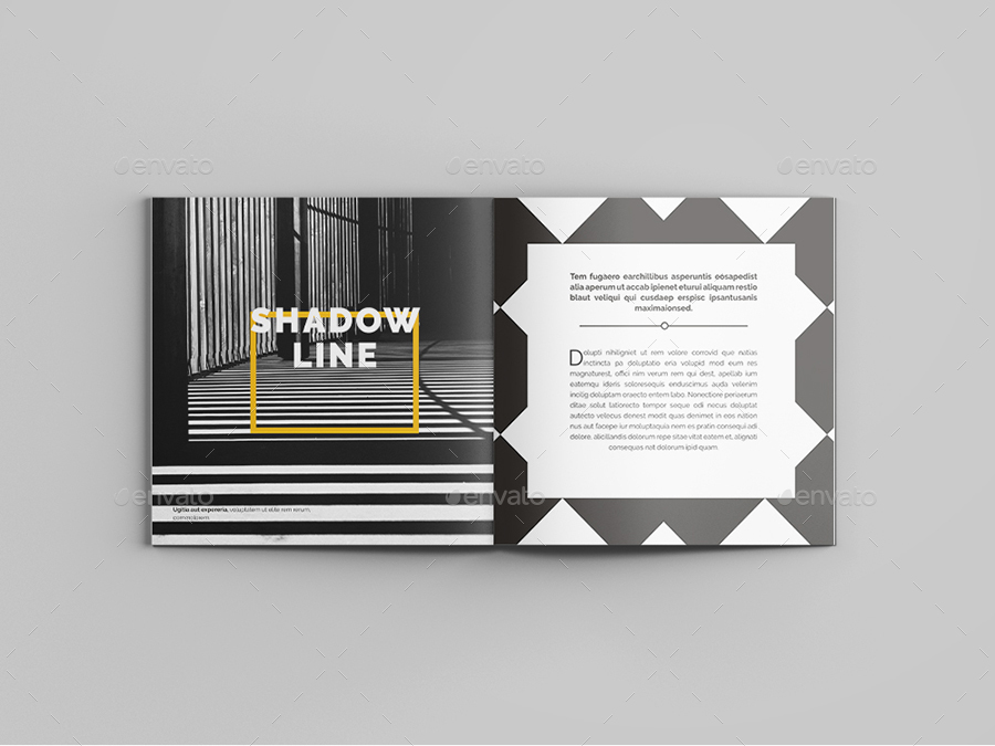 Multipurpose Portfolio Square Brochure, Print Templates | GraphicRiver