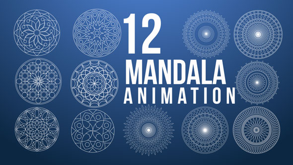 Mandala Animation Pack, Motion Graphics | VideoHive