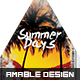 Summer Days Flyer/Poster, Print Templates | GraphicRiver