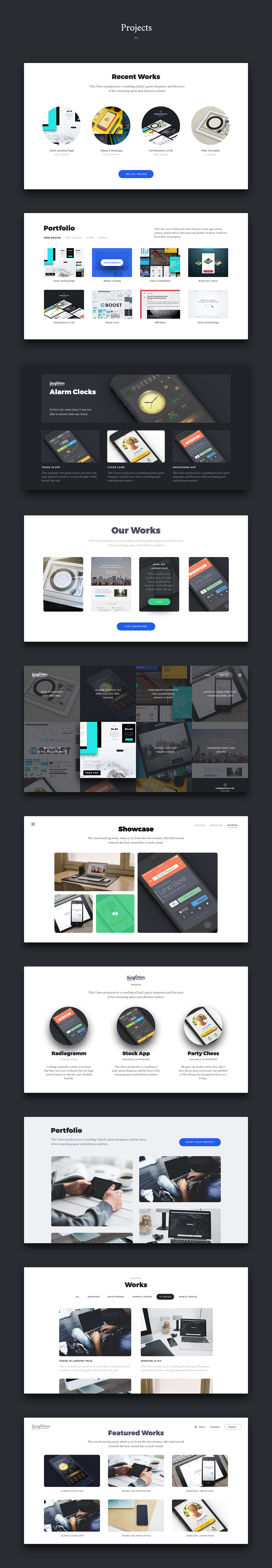 Singleton UI Pack by craftworkdesign | ThemeForest