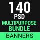 Multi Purpose Banners Bundle (10 sets), Web Elements | GraphicRiver
