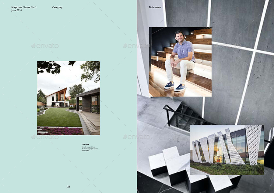 Clean Magazine, Print Templates | GraphicRiver