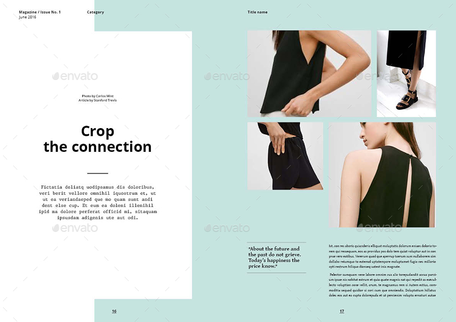 Clean Magazine, Print Templates | GraphicRiver