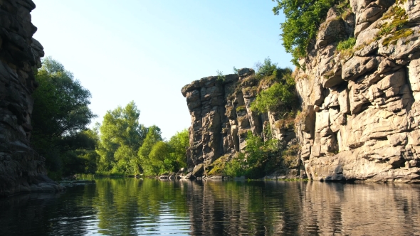 River in Canyon, Stock Footage | VideoHive