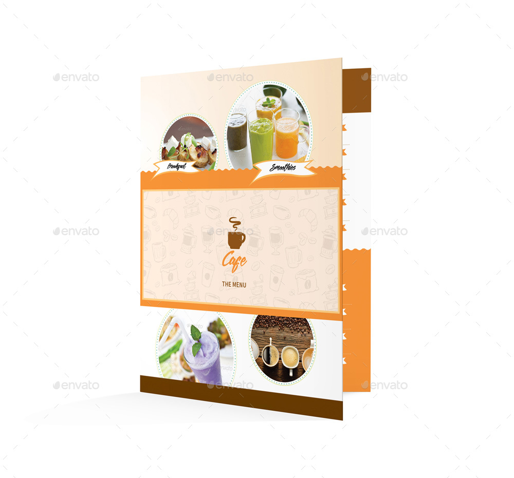 Cafe Menu Print Bundle, Print Templates | GraphicRiver