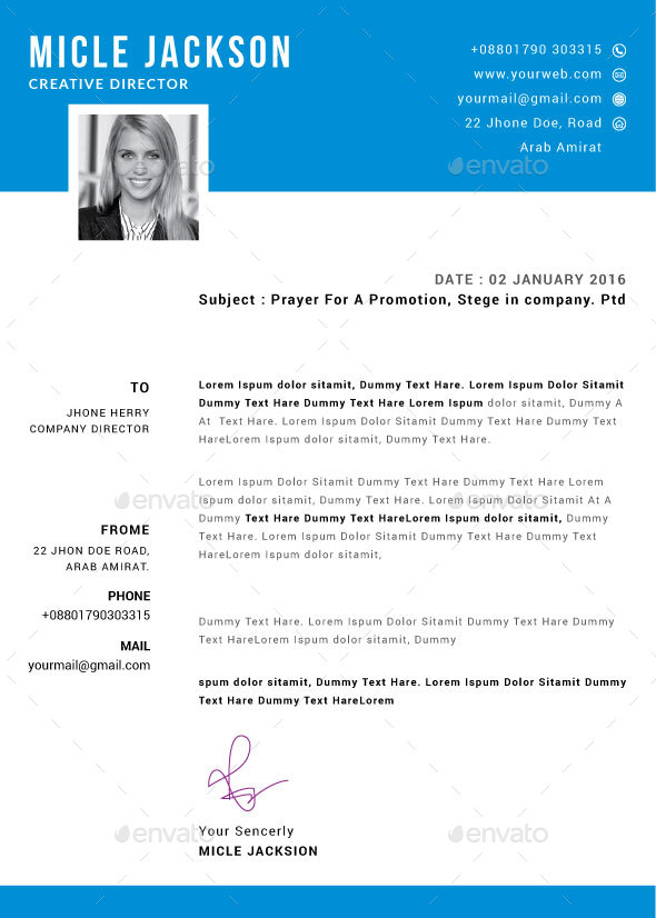 CV, Print Templates | GraphicRiver