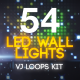 LED Lights Wall VJ Loops Kit, Motion Graphics | VideoHive