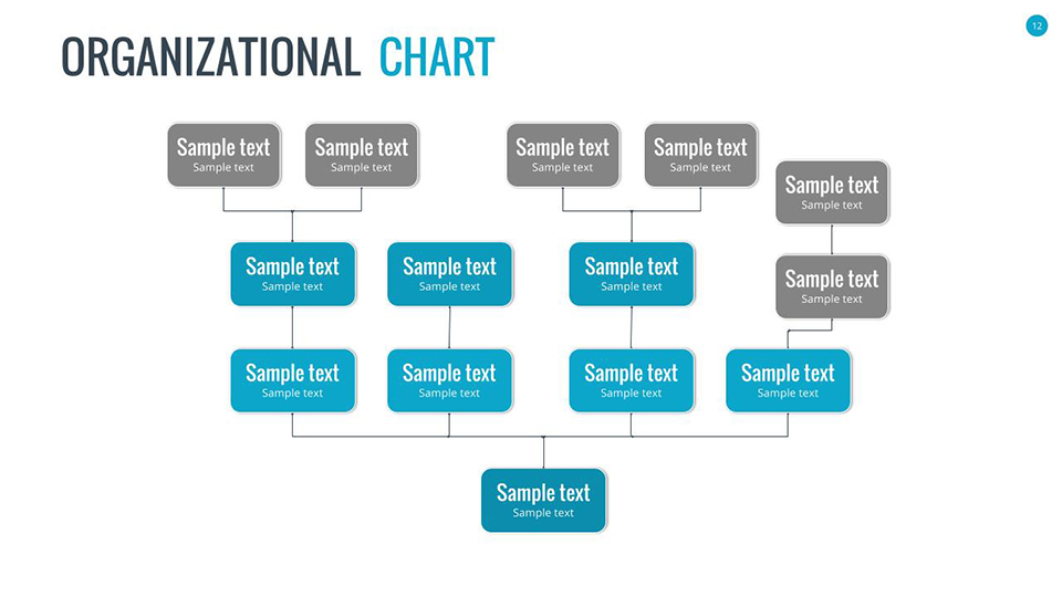 Organizational Charts Google Slides by SanaNik | GraphicRiver
