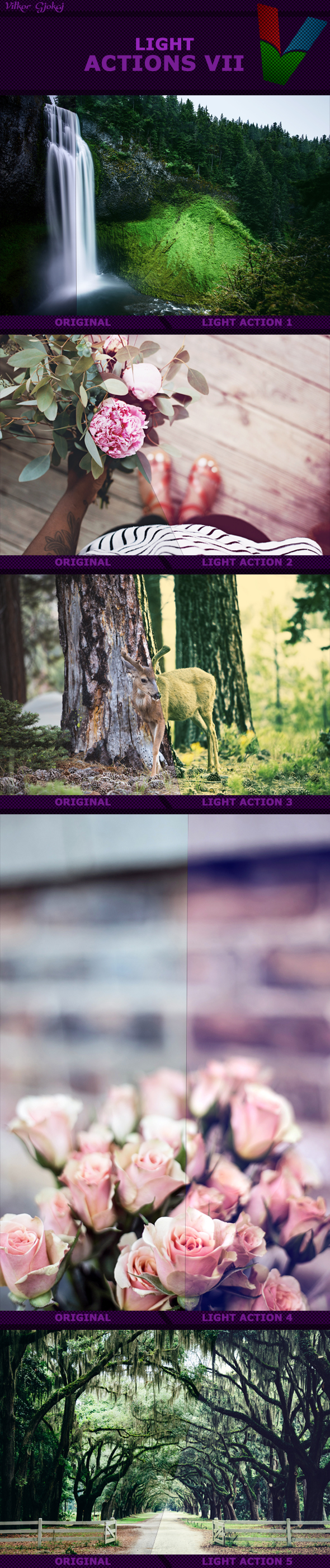 July Photoshop Actions Bundle, Add-ons | GraphicRiver