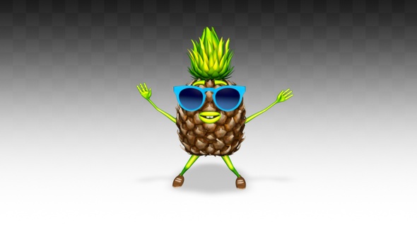 Pineapple Jumping 2, Motion Graphics | VideoHive