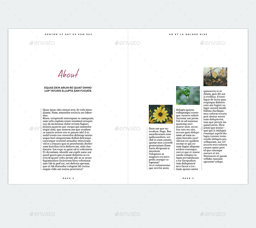 Magazine Template - Volume 13, Print Templates | GraphicRiver